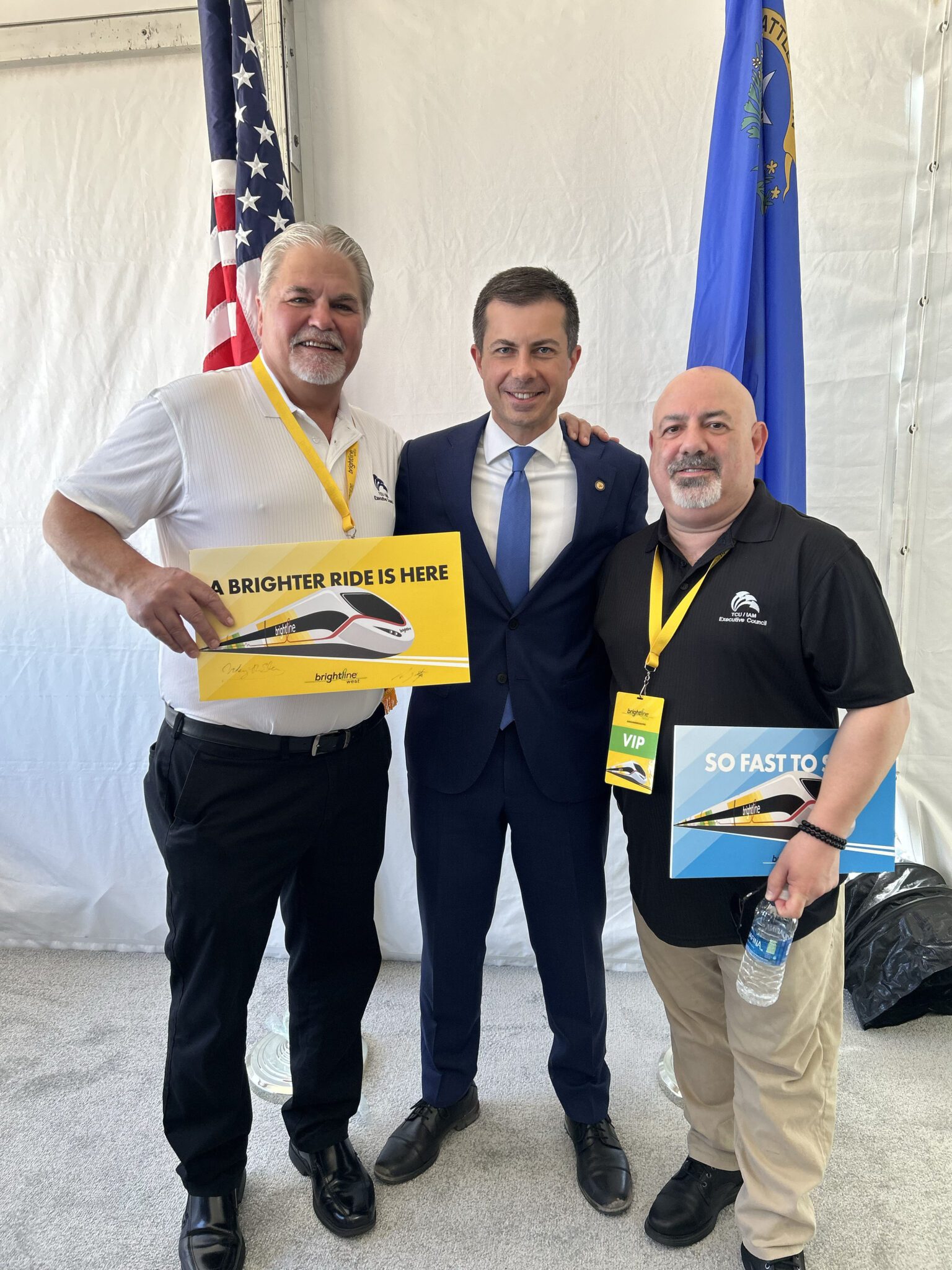 TCU & BRC LEADERSHIP ATTEND BRIGHTLINE WEST GROUNDBREAKING IN LAS VEGAS ...